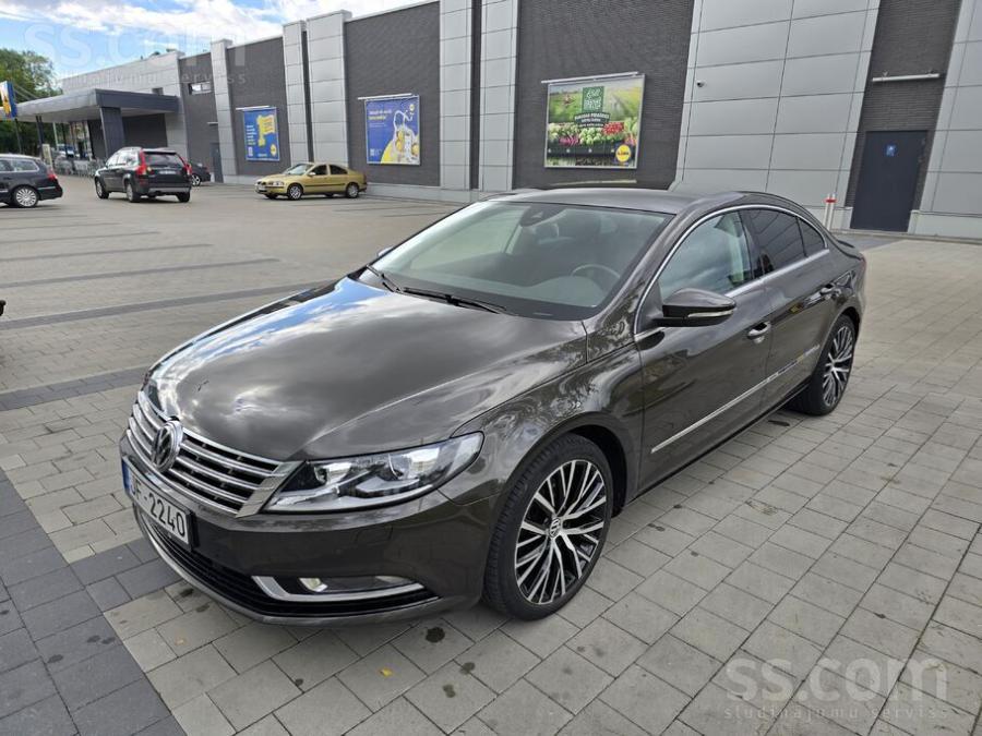 Pelēks Volkswagen CC / Passat CC 2013 Rīga, ar dzinēja tilpumu 2.00 L un nobraukumu 55 tūkst. km par 12300 €, foto 1 vietnē AUTOMOTO.COM.LV