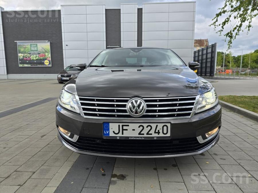 Pelēks Volkswagen CC / Passat CC 2013 Rīga, ar dzinēja tilpumu 2.00 L un nobraukumu 55 tūkst. km par 12300 €, foto 14 vietnē AUTOMOTO.COM.LV