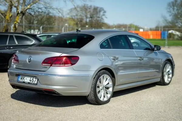 Pelēks Volkswagen CC / Passat CC 2014 Liepāja, ar dzinēja tilpumu 2.00 L un nobraukumu 269 tūkst. km par 12800 €, foto 4 vietnē AUTOMOTO.COM.LV