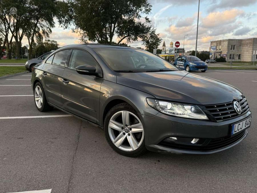 Серый Фольксваген CC / Passat CC 2016 в Паланга, объемом двигателя 1.98 л и пробегом 173 тыс. км за 6600 €, фото 3 на AUTOMOTO.COM.LV