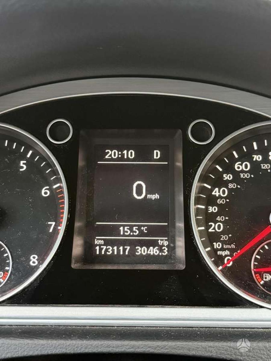 Серый Фольксваген CC / Passat CC 2016 в Паланга, объемом двигателя 1.98 л и пробегом 173 тыс. км за 6600 €, фото 13 на AUTOMOTO.COM.LV