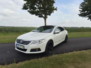 White Volkswagen CC / Passat CC 2010 in Radviliskis, with an engine capacity of 2.00 L and mileage of 361 thousand km for 3900 €, photo 3 on AUTOMOTO.COM.LV