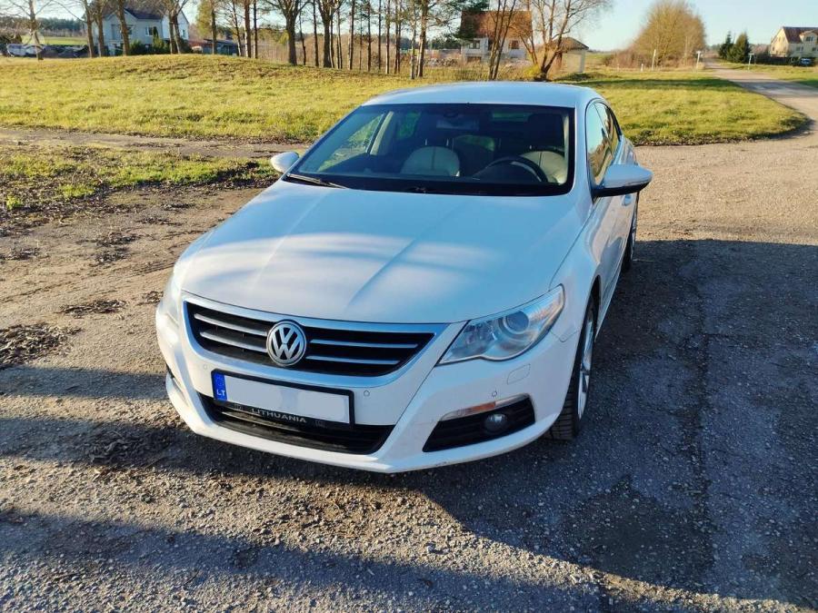 Balts Volkswagen CC / Passat CC 2011 Šauļi, ar dzinēja tilpumu 1.97 L un nobraukumu 369 tūkst. km par 2900 €, foto 1 vietnē AUTOMOTO.COM.LV