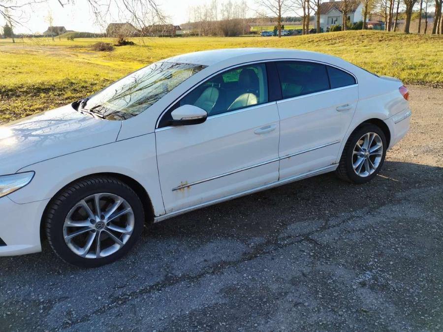 Balts Volkswagen CC / Passat CC 2011 Šauļi, ar dzinēja tilpumu 1.97 L un nobraukumu 369 tūkst. km par 2900 €, foto 3 vietnē AUTOMOTO.COM.LV