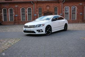Белый Фольксваген CC / Passat CC 2013 в Каунас, объемом двигателя 3.60 л и пробегом 157 тыс. км за 9300 €, фото  на AUTOMOTO.COM.LV