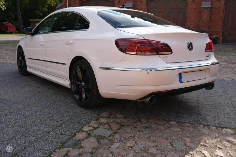 Белый Фольксваген CC / Passat CC 2013 в Каунас, объемом двигателя 3.60 л и пробегом 157 тыс. км за 9300 €, фото 5 на AUTOMOTO.COM.LV