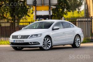 Белый Фольксваген CC / Passat CC 2014 в Елгава, объемом двигателя 2.00 л и пробегом 217 тыс. км за 9500 €, фото  на AUTOMOTO.COM.LV