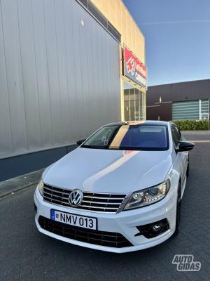 White Volkswagen CC / Passat CC 2015 in Kaunas, with an engine capacity of 2.00 L and mileage of 125 thousand km for 6700 €, photo 3 on AUTOMOTO.COM.LV