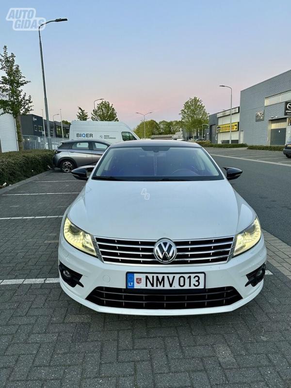 White Volkswagen CC / Passat CC 2015 in Kaunas, with an engine capacity of 2.00 L and mileage of 125 thousand km for 6700 €, photo 6 on AUTOMOTO.COM.LV