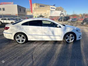 White Volkswagen CC / Passat CC 2016 in Panevezys, with an engine capacity of 1.97 L and mileage of 275 thousand km for 10000 €, photo 10 on AUTOMOTO.COM.LV