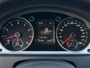 White Volkswagen CC / Passat CC 2015 in Riga, with an engine capacity of 1.40 L and mileage of 144 thousand km for 8680 €, photo 8 on AUTOMOTO.COM.LV