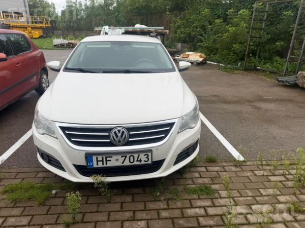 Белый Фольксваген CC / Passat CC 2008 в Рига, объемом двигателя 1.80 л и пробегом 270 тыс. км за 2200 €, фото 1 на AUTOMOTO.COM.LV