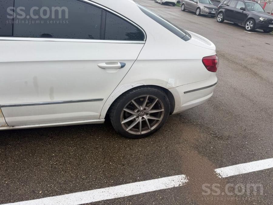 Белый Фольксваген CC / Passat CC 2008 в Рига, объемом двигателя 1.80 л и пробегом 270 тыс. км за 2200 €, фото 4 на AUTOMOTO.COM.LV