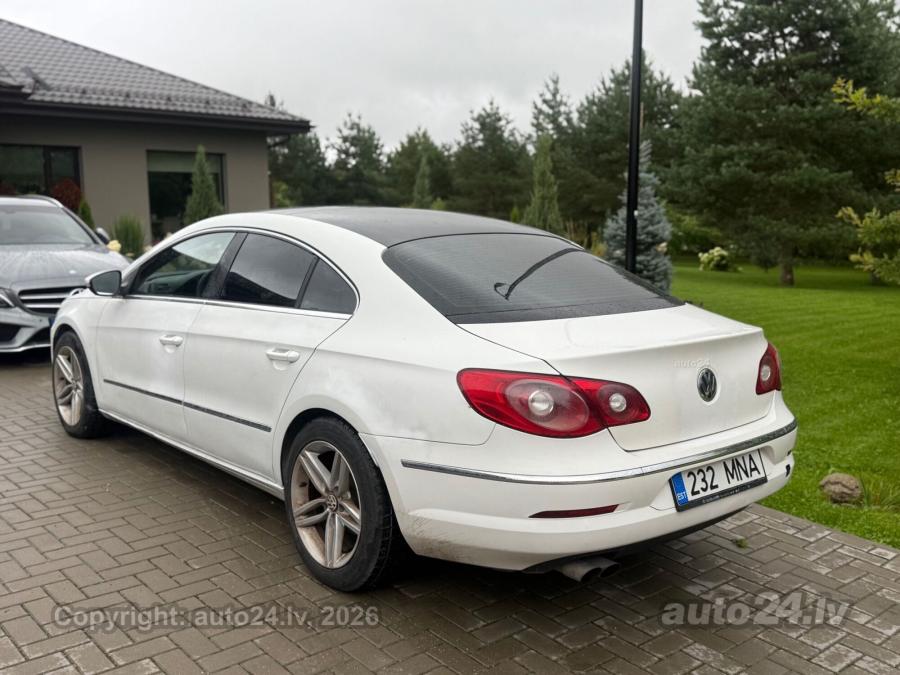 White Volkswagen CC / Passat CC 2009 in Tartu, with an engine capacity of 1.80 L and mileage of 311 thousand km for 1999 €, photo 4 on AUTOMOTO.COM.LV