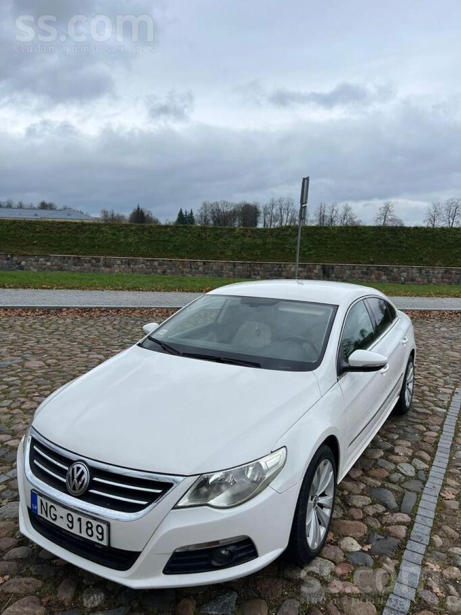 Белый Фольксваген CC / Passat CC 2011 в Даугавпилс, объемом двигателя 2.00 л и пробегом 151 тыс. км за 7000 €, фото 1 на AUTOMOTO.COM.LV