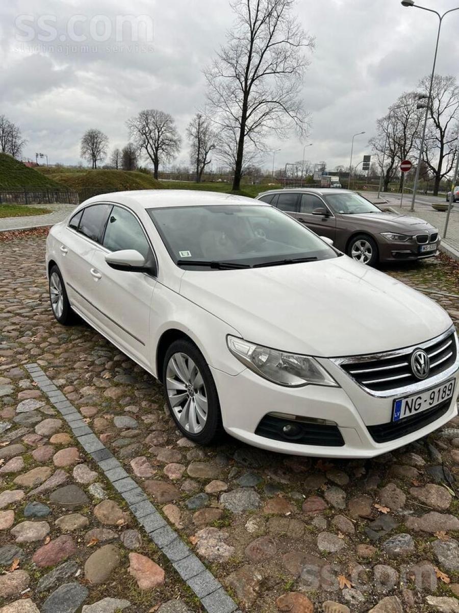 Белый Фольксваген CC / Passat CC 2011 в Даугавпилс, объемом двигателя 2.00 л и пробегом 151 тыс. км за 7000 €, фото 3 на AUTOMOTO.COM.LV