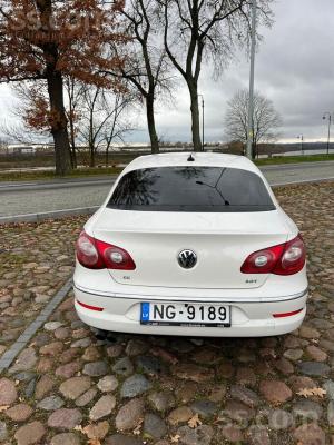 Белый Фольксваген CC / Passat CC 2011 в Даугавпилс, объемом двигателя 2.00 л и пробегом 151 тыс. км за 7000 €, фото 5 на AUTOMOTO.COM.LV