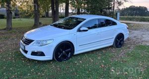 White Volkswagen CC / Passat CC 2011 in Liepaja, with an engine capacity of 2.00 L and mileage of 278 thousand km for 5999 €, photo 3 on AUTOMOTO.COM.LV