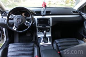 White Volkswagen CC / Passat CC 2011 in Liepaja, with an engine capacity of 2.00 L and mileage of 278 thousand km for 5999 €, photo 6 on AUTOMOTO.COM.LV