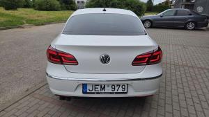 White Volkswagen CC / Passat CC 2012 in Kaunas, with an engine capacity of 1.39 L and mileage of 299 thousand km for 5200 €, photo 6 on AUTOMOTO.COM.LV