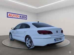 White Volkswagen CC / Passat CC 2013 in Kaunas, with an engine capacity of 2.00 L and mileage of 221 thousand km for 8499 €, photo 3 on AUTOMOTO.COM.LV