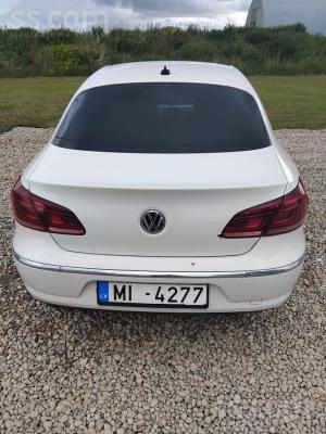 White Volkswagen CC / Passat CC 2013 in Kuldiga, with an engine capacity of 2.00 L and mileage of 357 thousand km for 4500 €, photo 5 on AUTOMOTO.COM.LV