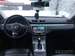 White Volkswagen CC / Passat CC 2013 in Riga, with an engine capacity of 2.00 L and mileage of 204 thousand km for 8300 €, photo 4 on AUTOMOTO.COM.LV