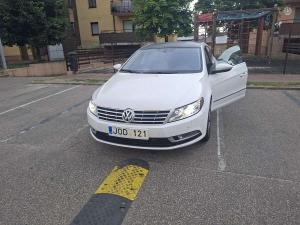 Белый Фольксваген CC / Passat CC 2013 в Вильнюс, объемом двигателя 2.00 л и пробегом 170 тыс. км за 7200 €, фото 3 на AUTOMOTO.COM.LV