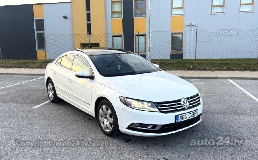 Белый Фольксваген CC / Passat CC 2013 в Тарту, объемом двигателя 2.00 л и пробегом 289 тыс. км за 4900 €, фото 1 на AUTOMOTO.COM.LV