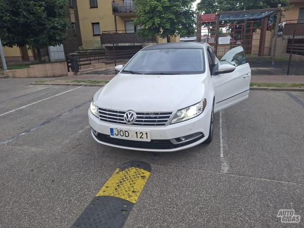 White Volkswagen CC / Passat CC 2013 in Vilnius, with an engine capacity of 2.00 L and mileage of 170 thousand km for 5600 €, photo 6 on AUTOMOTO.COM.LV
