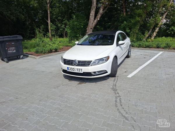 White Volkswagen CC / Passat CC 2013 in Vilnius, with an engine capacity of 2.00 L and mileage of 169 thousand km for 5600 €, photo 2 on AUTOMOTO.COM.LV