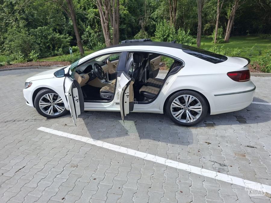 Белый Фольксваген CC / Passat CC 2013 в Вильнюс, объемом двигателя 2.00 л и пробегом 169 тыс. км за 5800 €, фото 6 на AUTOMOTO.COM.LV