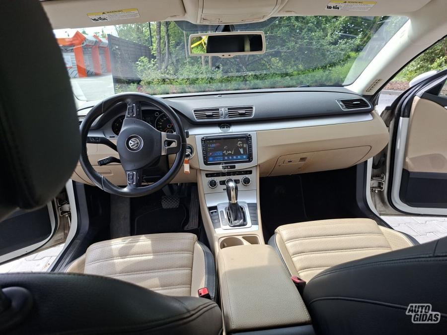 Белый Фольксваген CC / Passat CC 2013 в Вильнюс, объемом двигателя 2.00 л и пробегом 169 тыс. км за 5800 €, фото 8 на AUTOMOTO.COM.LV
