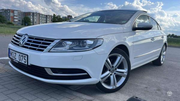 Белый Фольксваген CC / Passat CC 2014 в Шяуляй, объемом двигателя 1.97 л и пробегом 253 тыс. км за 7400 €, фото 1 на AUTOMOTO.COM.LV