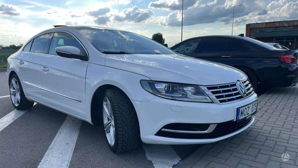 Белый Фольксваген CC / Passat CC 2014 в Шяуляй, объемом двигателя 1.97 л и пробегом 253 тыс. км за 7400 €, фото 2 на AUTOMOTO.COM.LV