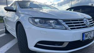 White Volkswagen CC / Passat CC 2014 in Siauliai, with an engine capacity of 1.97 L and mileage of 253 thousand km for 7400 €, photo 5 on AUTOMOTO.COM.LV