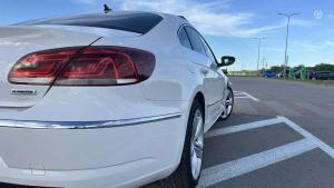 White Volkswagen CC / Passat CC 2014 in Siauliai, with an engine capacity of 1.97 L and mileage of 253 thousand km for 7400 €, photo 6 on AUTOMOTO.COM.LV