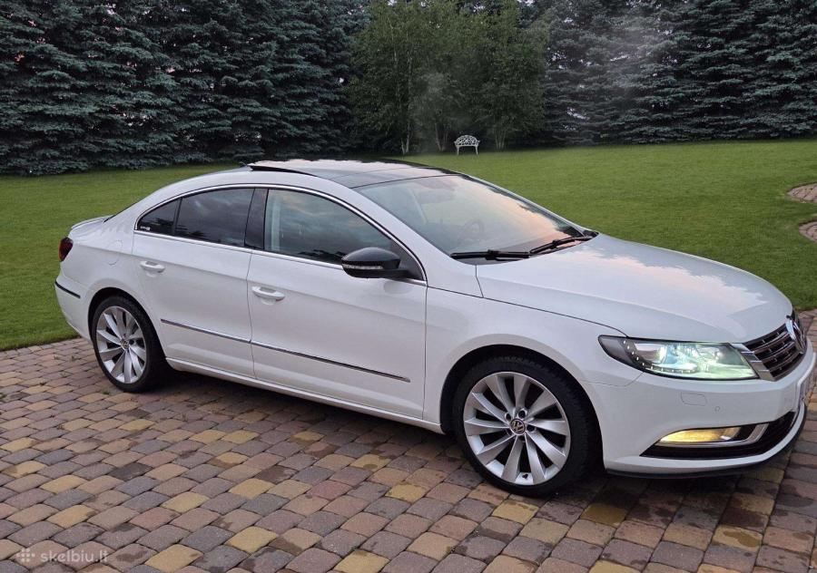 Белый Фольксваген CC / Passat CC 2016 в Пренай, объемом двигателя 2.00 л и пробегом 168 тыс. км за 9700 €, фото 6 на AUTOMOTO.COM.LV