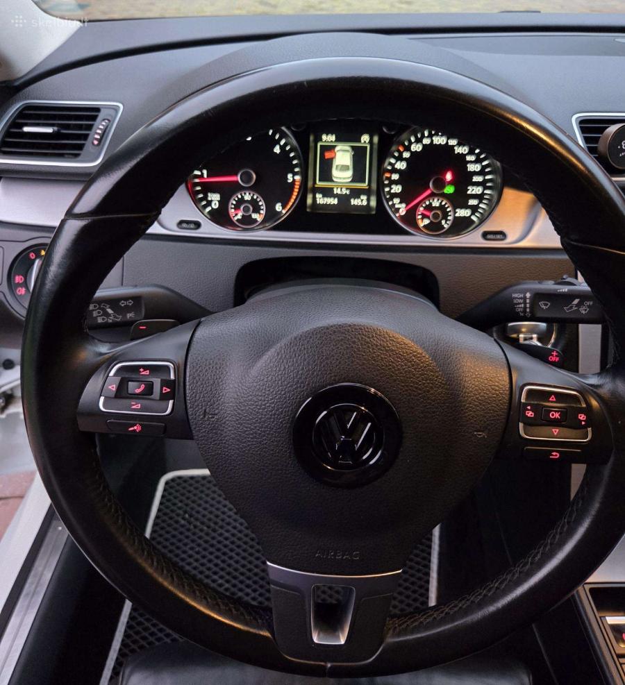 Белый Фольксваген CC / Passat CC 2016 в Пренай, объемом двигателя 2.00 л и пробегом 168 тыс. км за 9700 €, фото 13 на AUTOMOTO.COM.LV