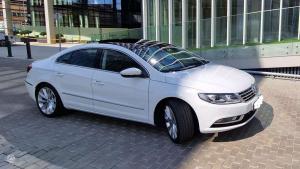 Белый Фольксваген CC / Passat CC 2018 в Вильнюс, объемом двигателя 1.97 л и пробегом 243 тыс. км за 9980 €, фото 6 на AUTOMOTO.COM.LV