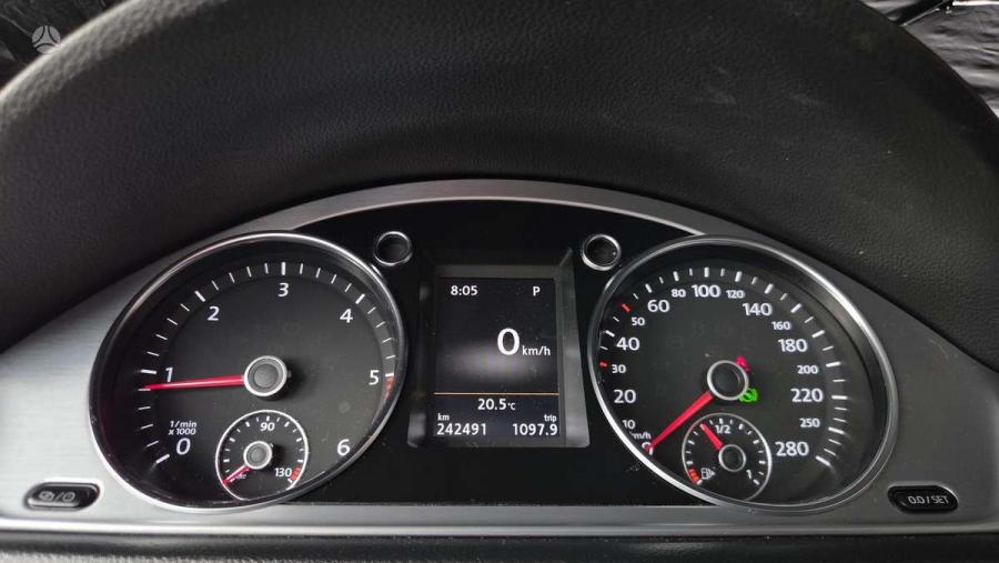 Белый Фольксваген CC / Passat CC 2018 в Вильнюс, объемом двигателя 1.97 л и пробегом 243 тыс. км за 9980 €, фото 17 на AUTOMOTO.COM.LV