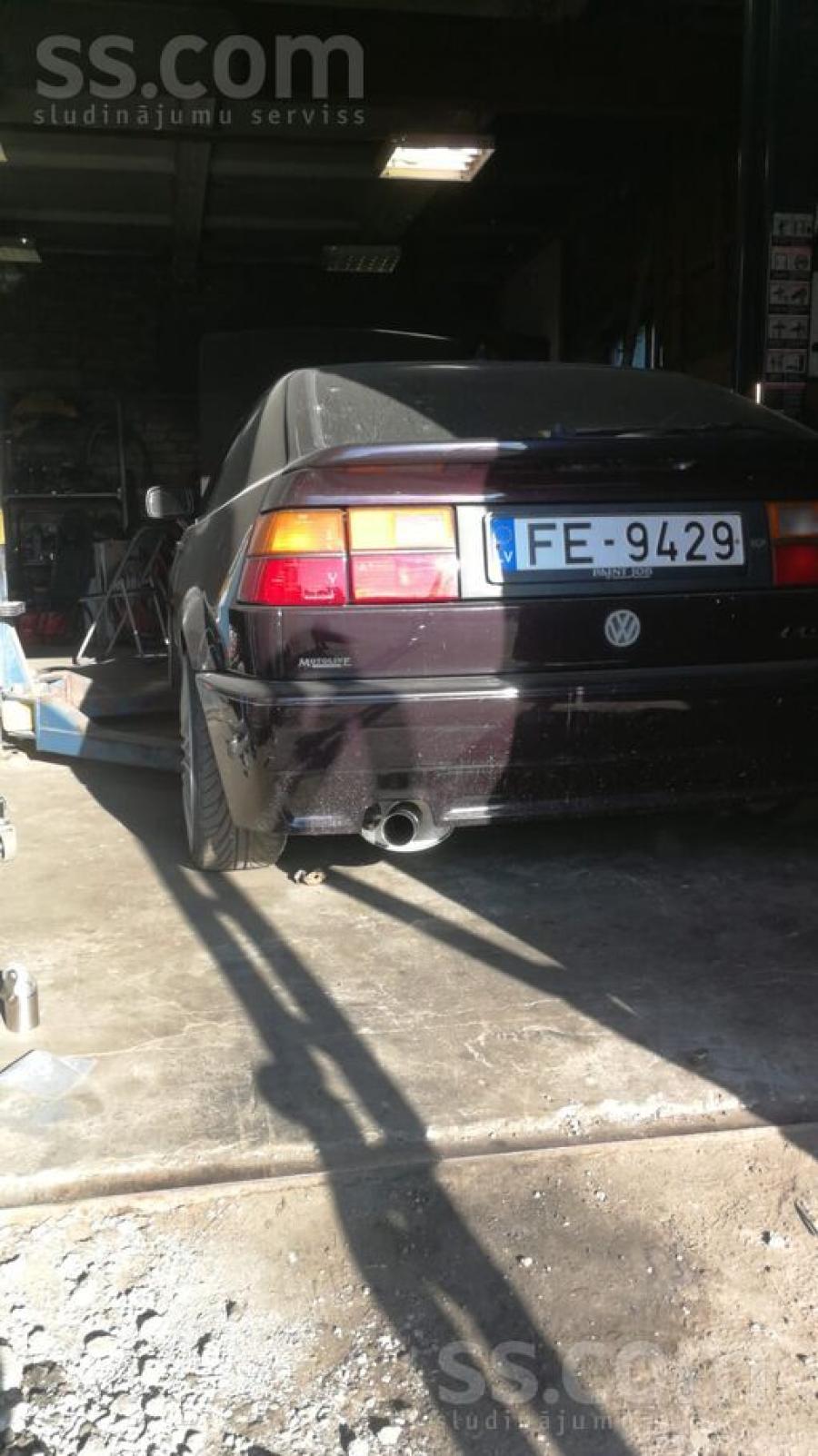 Violets Volkswagen Corrado 1990 Bauska, ar dzinēja tilpumu 1.80 L un nobraukumu 234 tūkst. km par 7500 €, foto 9 vietnē AUTOMOTO.COM.LV
