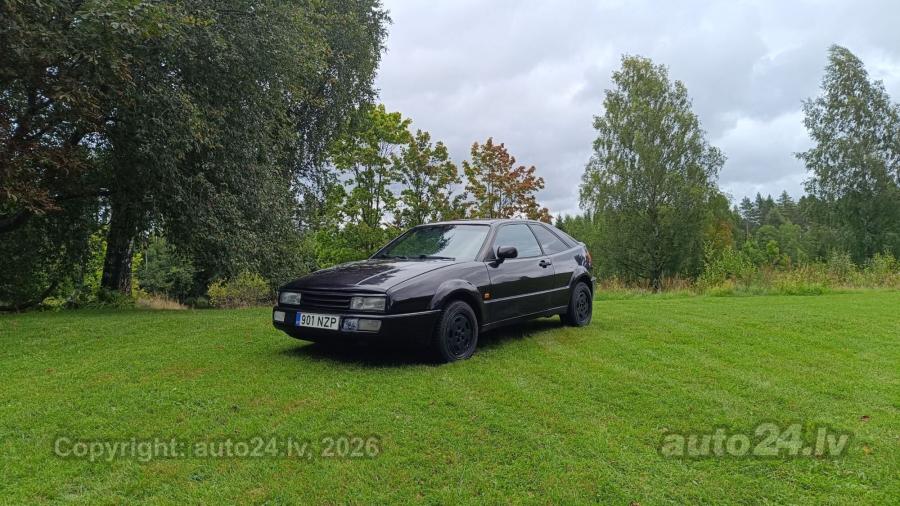 Violet Volkswagen Corrado 1991 in Tallinn, with an engine capacity of 2.90 L and mileage of 0 thousand km for 12500 €, photo 3 on AUTOMOTO.COM.LV