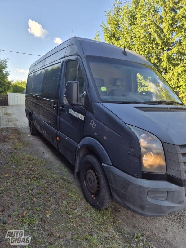 Melns Volkswagen Crafter 2012 Kauņa, ar dzinēja tilpumu 2.50 L un nobraukumu 226 tūkst. km par 4500 €, foto 2 vietnē AUTOMOTO.COM.LV