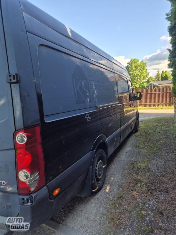 Melns Volkswagen Crafter 2012 Kauņa, ar dzinēja tilpumu 2.50 L un nobraukumu 226 tūkst. km par 4500 €, foto 7 vietnē AUTOMOTO.COM.LV