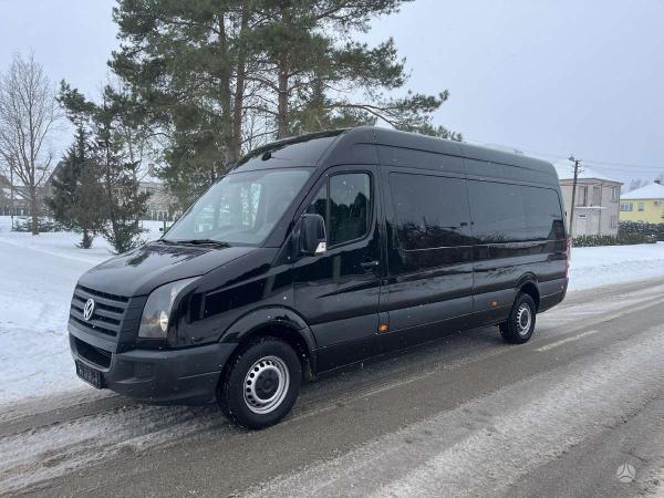 Black Volkswagen Crafter 2016 in Marijampole, with an engine capacity of 2.00 L and mileage of 267 thousand km for 16500 €, photo 1 on AUTOMOTO.COM.LV