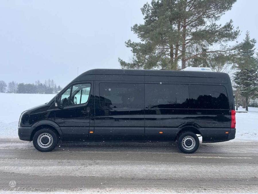 Black Volkswagen Crafter 2016 in Marijampole, with an engine capacity of 2.00 L and mileage of 267 thousand km for 16500 €, photo 2 on AUTOMOTO.COM.LV