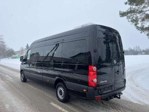 Black Volkswagen Crafter 2016 in Marijampole, with an engine capacity of 2.00 L and mileage of 267 thousand km for 16500 €, photo 3 on AUTOMOTO.COM.LV