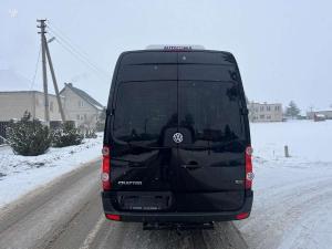 Black Volkswagen Crafter 2016 in Marijampole, with an engine capacity of 2.00 L and mileage of 267 thousand km for 16500 €, photo 4 on AUTOMOTO.COM.LV