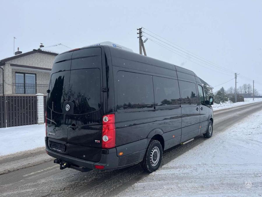 Black Volkswagen Crafter 2016 in Marijampole, with an engine capacity of 2.00 L and mileage of 267 thousand km for 16500 €, photo 5 on AUTOMOTO.COM.LV